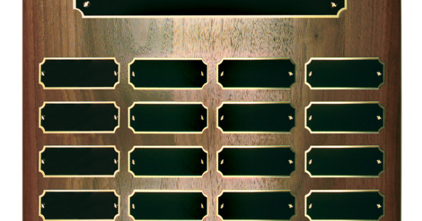 Perpetual Plaques with Header Plates
